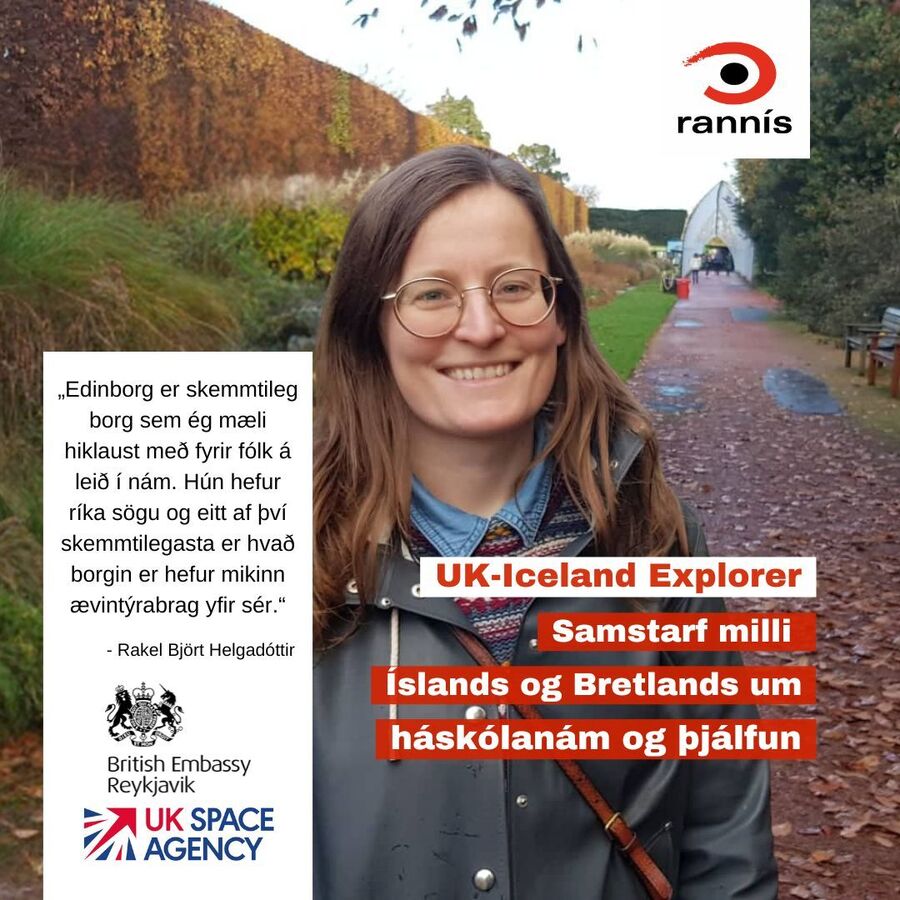 Opið fyrir umsóknir um UK-Iceland Explorer námsstyrki 2025 | Fréttir ...