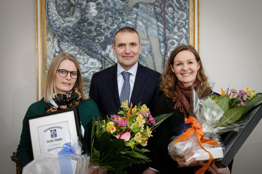 Elín Sigríður Harðardóttir og Inga Kristín Guðlaugsdóttir hljóta ...